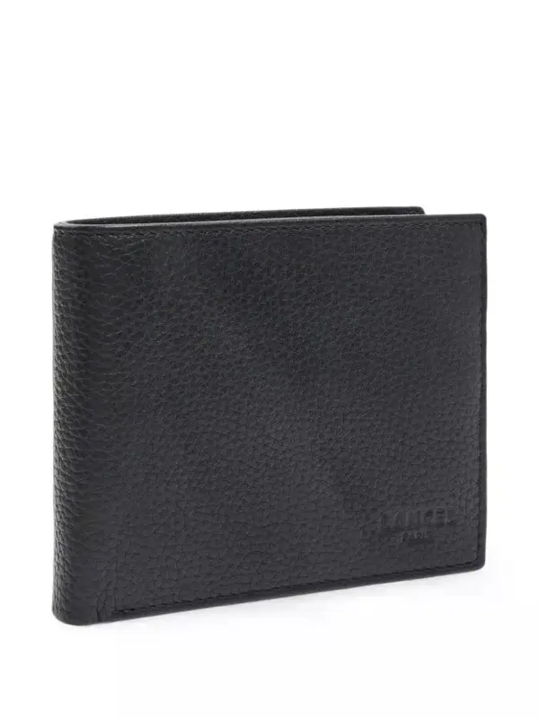 LANCEL Leon Grained Leather Wallet