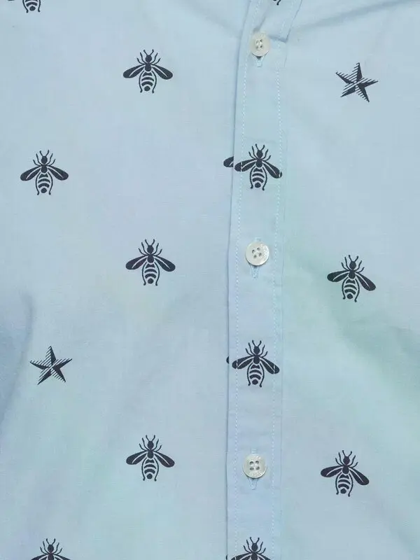 Gucci Bee Print Shirt