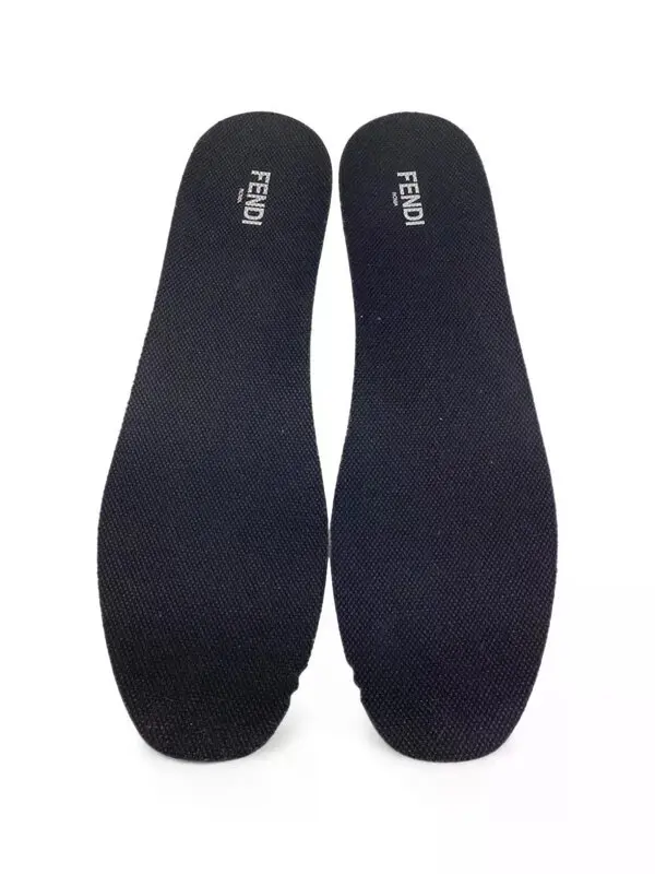 Fendi Low-top Knit Sneakers