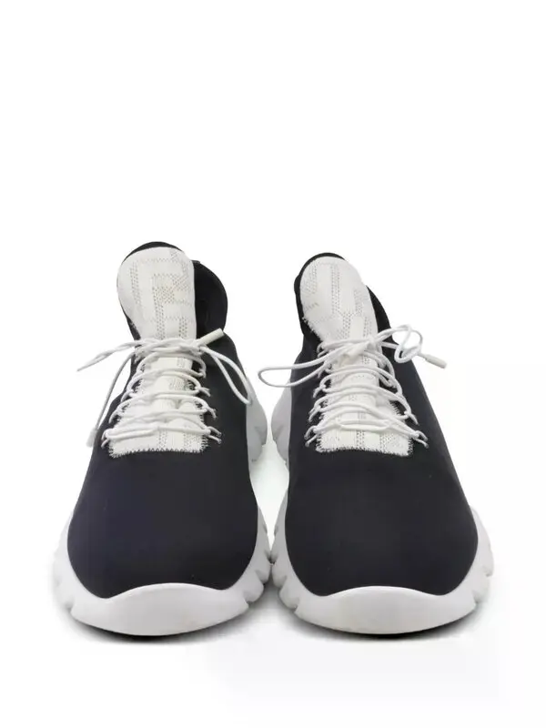 Fendi Low-top Knit Sneakers