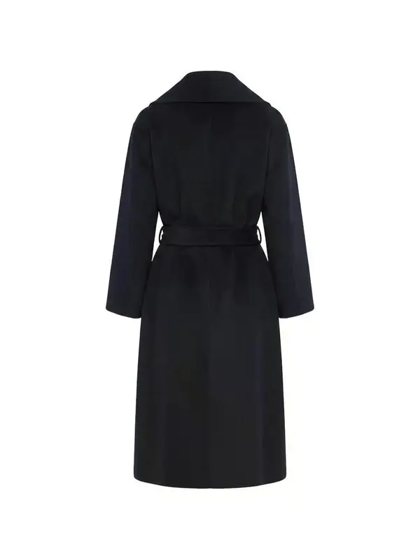Max Mara Carisma Belted Coat - Blue