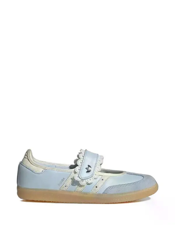 Adidas Samba Og Lace-trimmed Sneakers - Blue