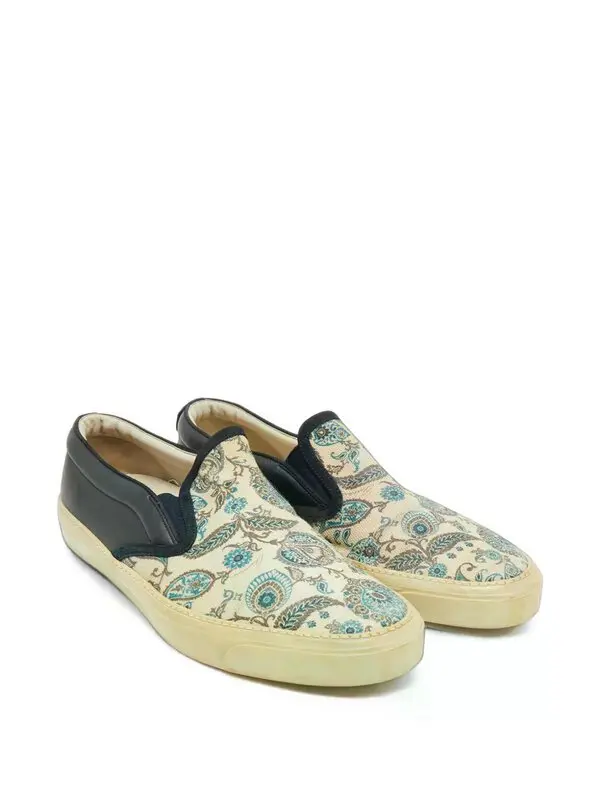 Gucci Rhombus Slip-on Sneakers