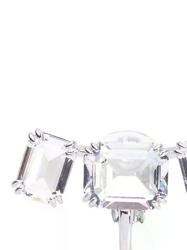 SWAROVSKI Millenia Crystal Clip-on Earrings - Silver