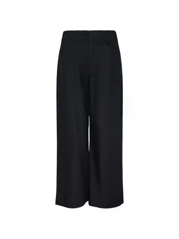 Rag & Bone Alison High-waist Wide-leg Trousers - Black
