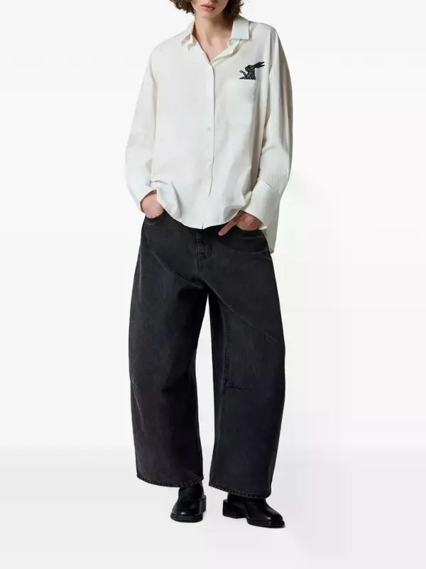 Paul Smith Shirt With Rabbit Embroidery