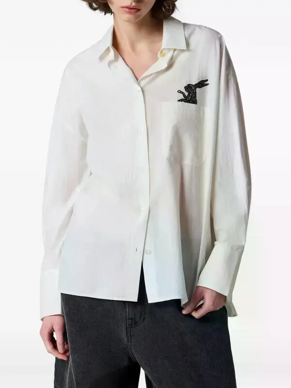 Paul Smith Shirt With Rabbit Embroidery