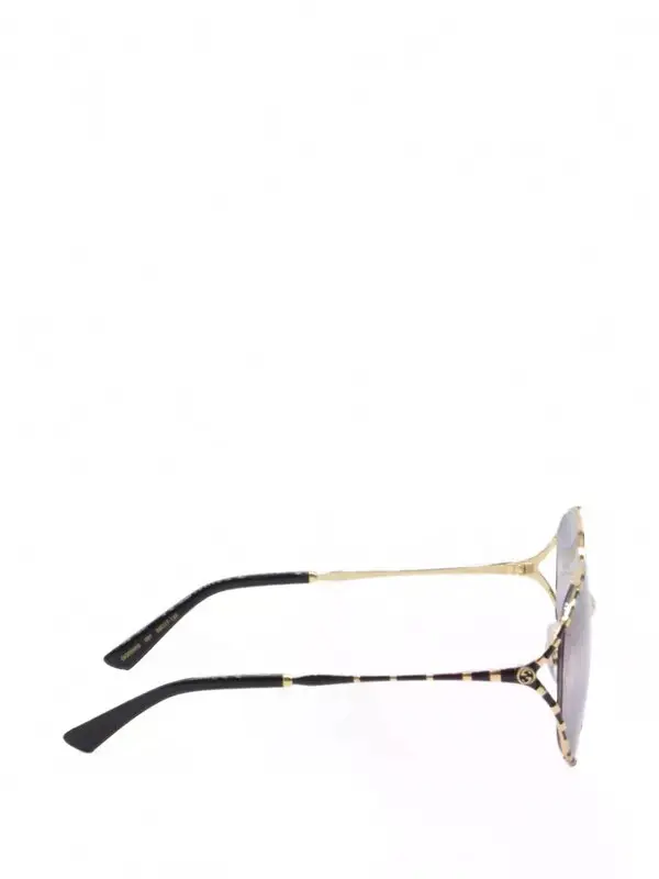Gucci Bamboo Round Sunglasses