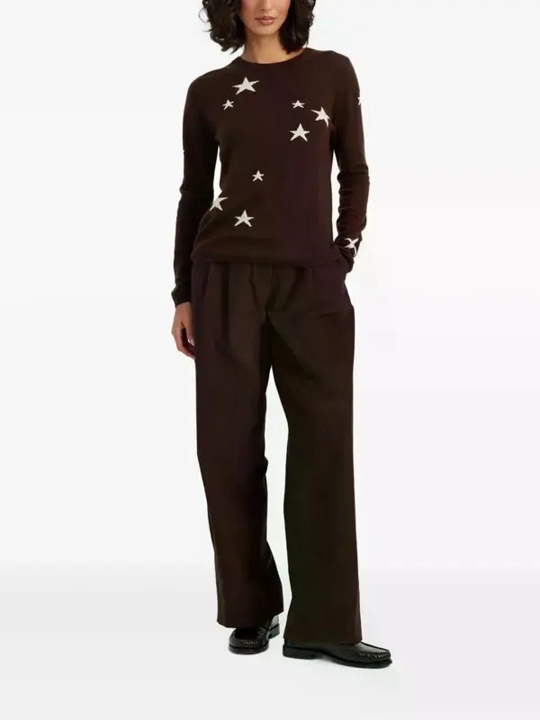 Chinti & Parker Star-intarsia Sweater