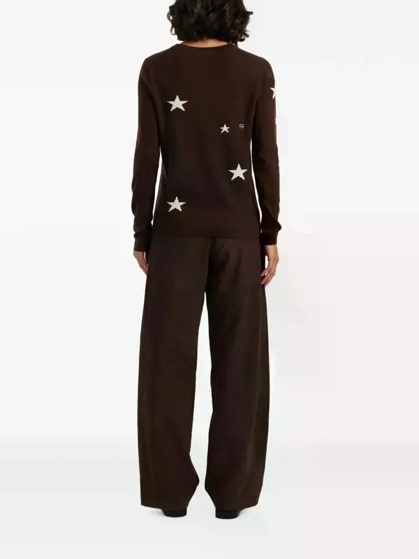 Chinti & Parker Star-intarsia Sweater