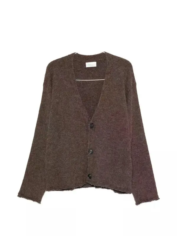 DIANA STUDIO V-neck Button-up Cardigan