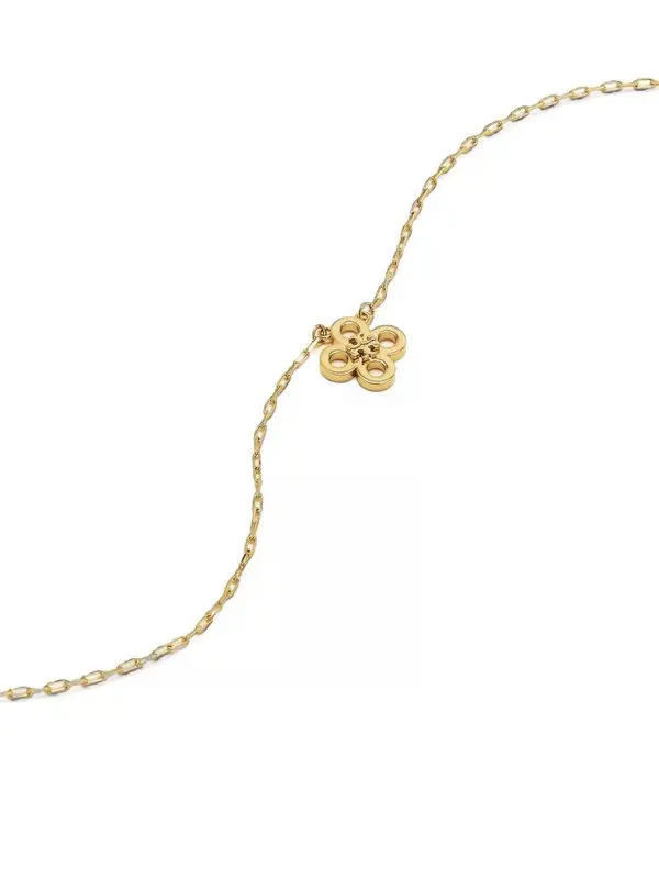 Tory Burch Forget Me Not Clover Pendant Necklace