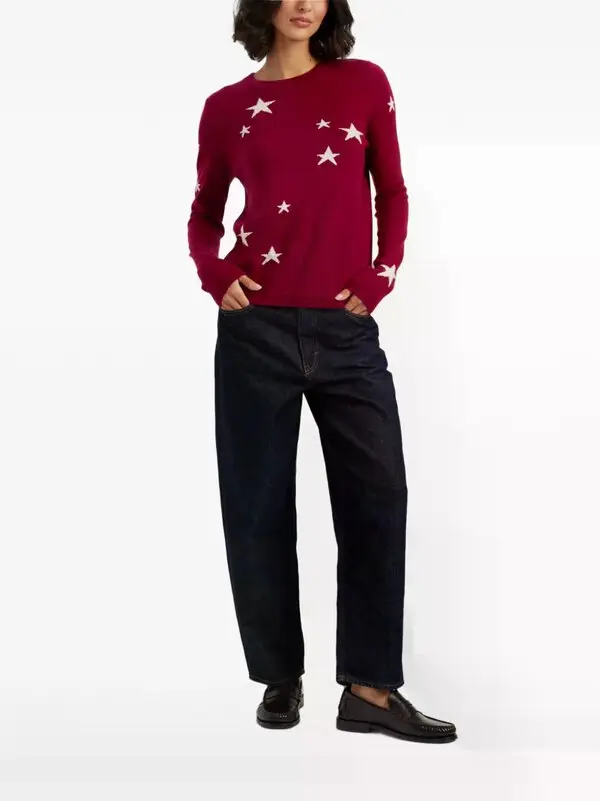 Chinti & Parker Star-intarsia Sweater