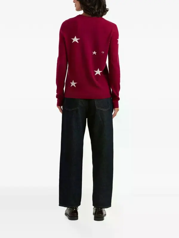 Chinti & Parker Star-intarsia Sweater