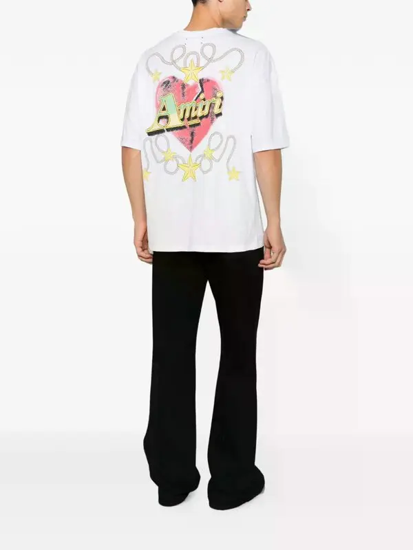 Amiri Logo-embroidered Raglan-sleeve Sweater