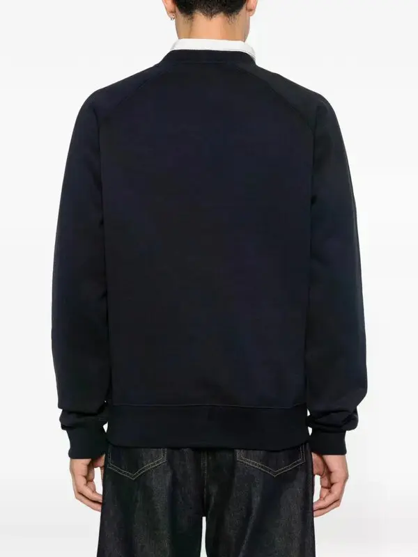 Amiri Logo-embroidered Raglan-sleeve Sweater
