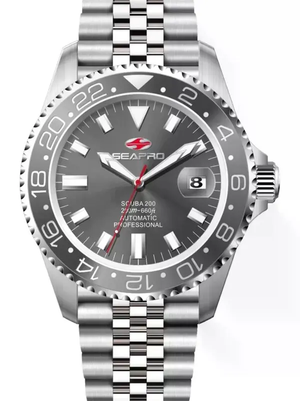 SEAPRO Grand Meridian 43mm Watch - Grey