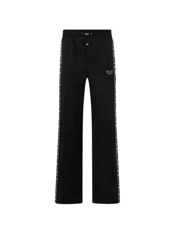 Philipp Plein Plein-tape Track Pants - Black
