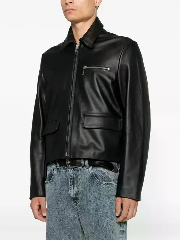 SECOND / LAYER Solo Leather Jacket