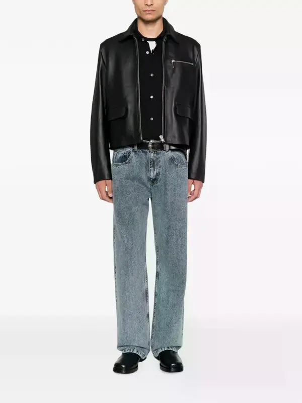 SECOND / LAYER Solo Leather Jacket