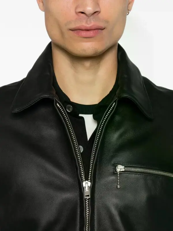 SECOND / LAYER Solo Leather Jacket