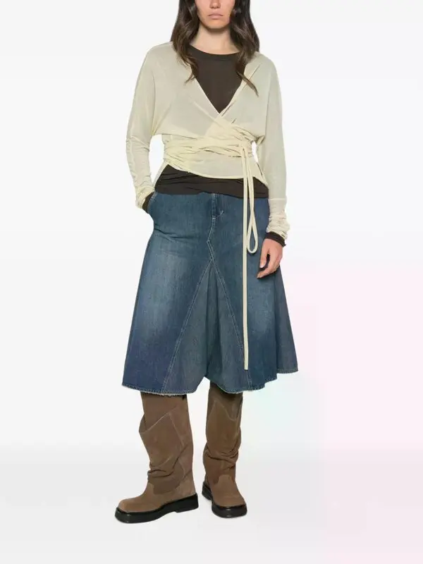 Our Legacy Rift Paneled Skirt