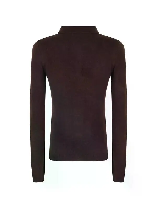 ROTATE BY BIRGER CHRISTENSEN Knitted Polo Top