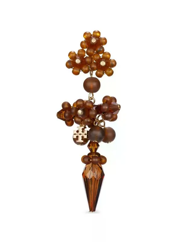 Tory Burch Curiosity Beaded Linear Earrings