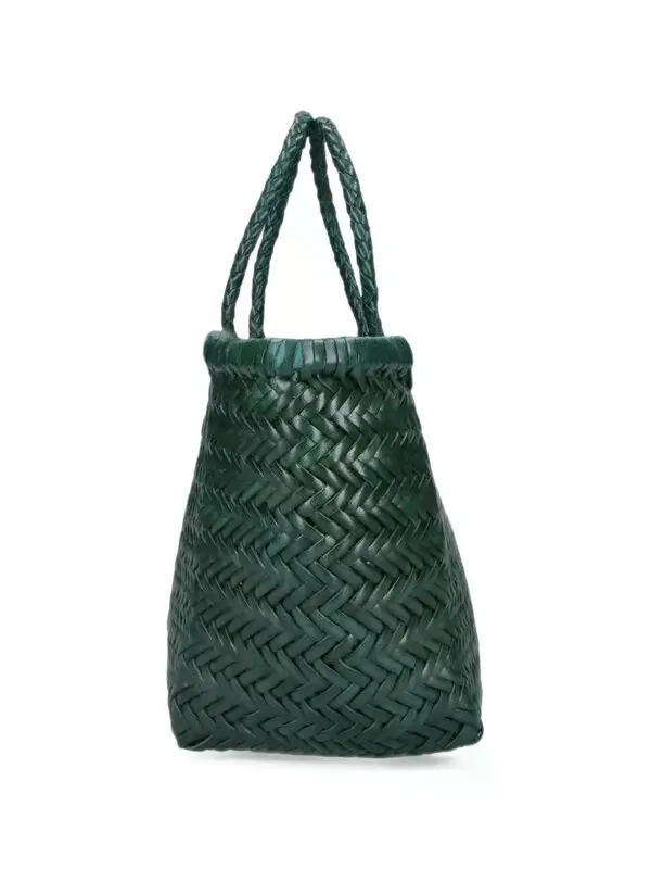 Dragon Diffusion Woven Leather Tote Bag