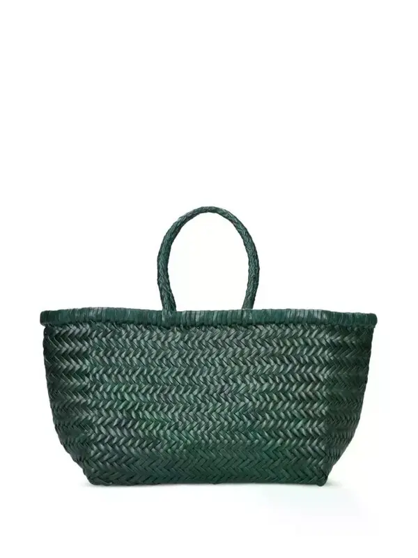 Dragon Diffusion Woven Leather Tote Bag