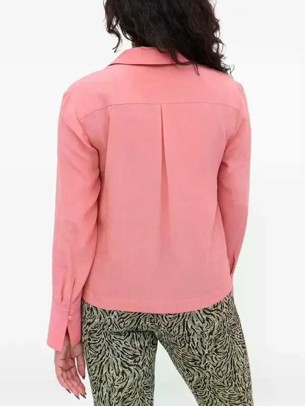 Rixo Crepe De Chine Shirt