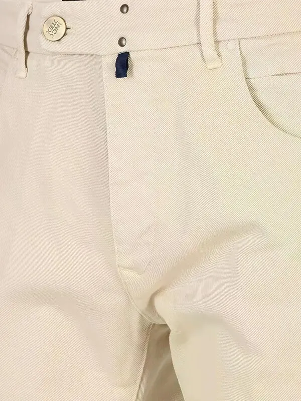 Incotex Logo-patch Trousers