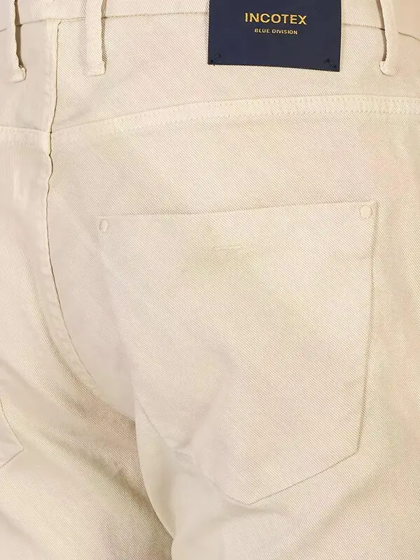 Incotex Logo-patch Trousers