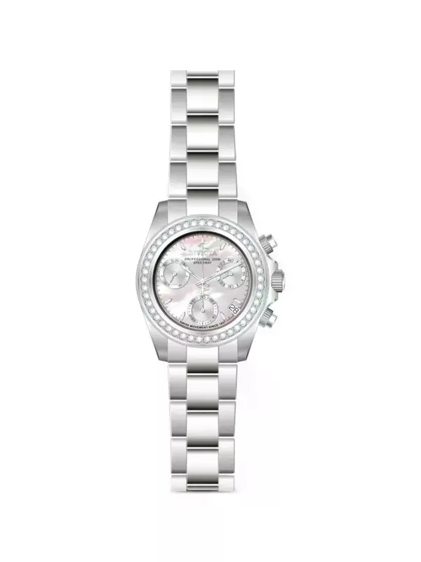 INVICTA Elite Diamond 38mm Watch - Silver
