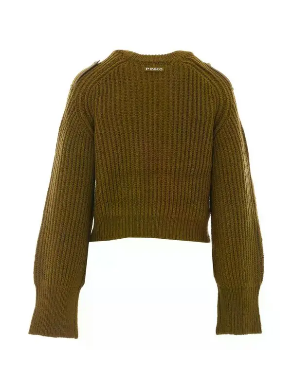 Pinko Ribbed Knit Sweater