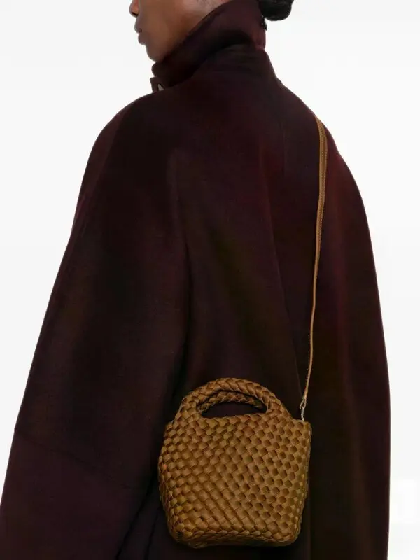 MARREA Woven Shoulder Bag