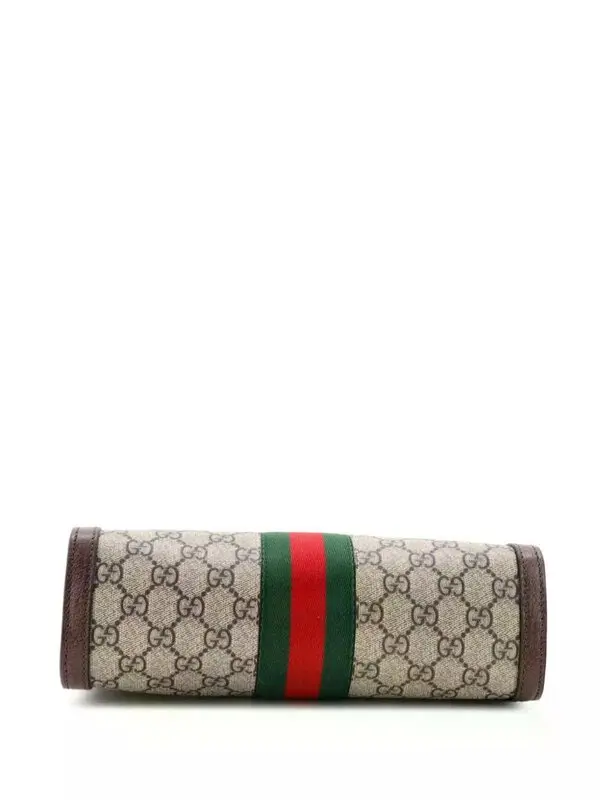 Gucci Ophidia Chain Shoulder Bag - Brown
