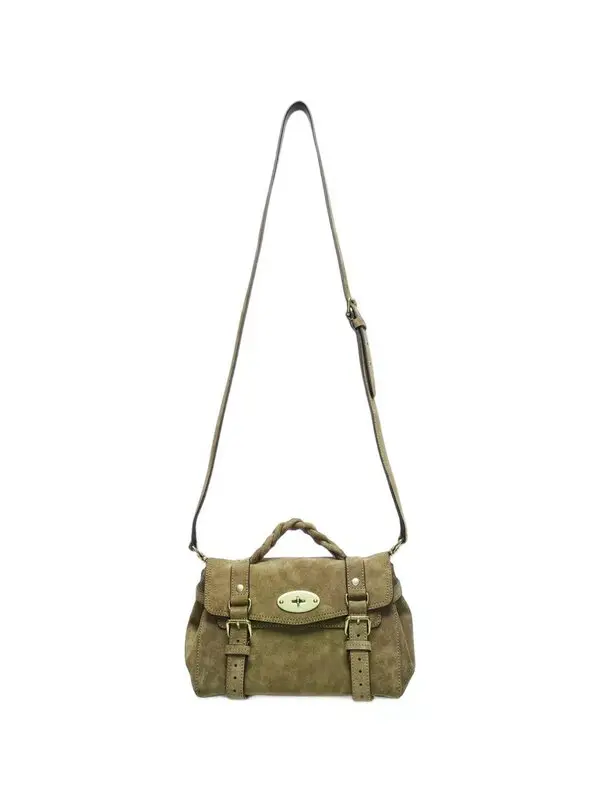 Mulberry Alexa Braided Leather Shoulder Bag - Brown