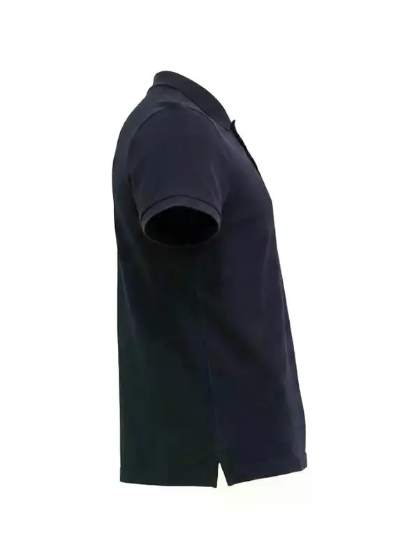 Moncler Logo-patch Polo Shirt - Black