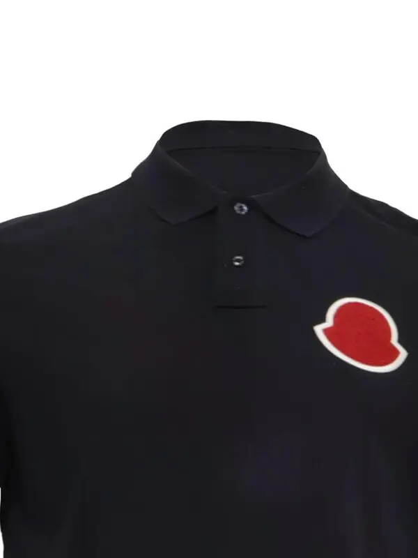 Moncler Logo-patch Polo Shirt