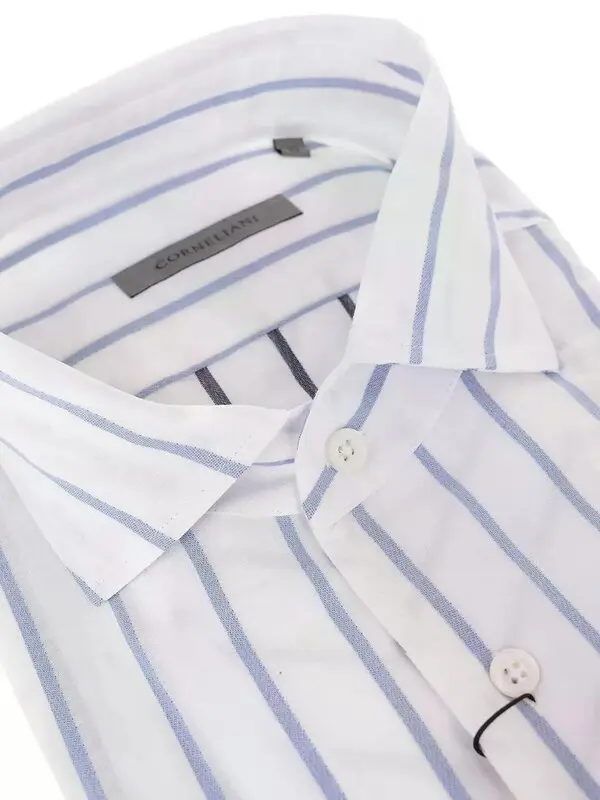 Corneliani Striped Cotton Shirt