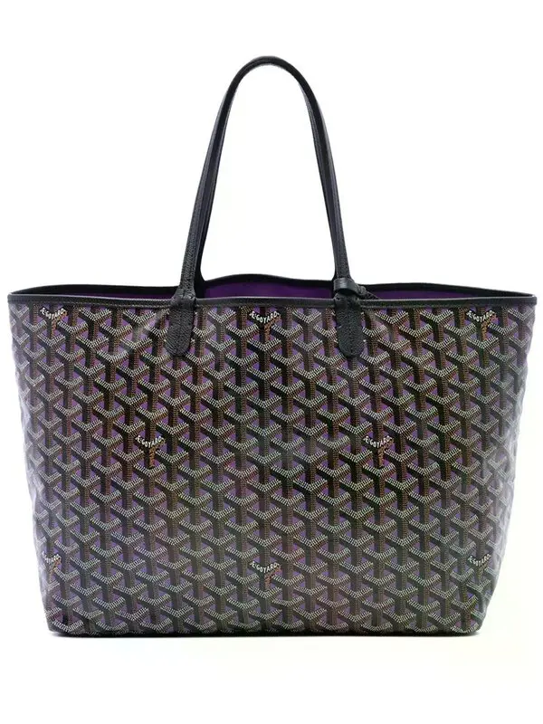 Goyard 2020 Goyardine Claire Voie Saint Louis Pm Tote Bag - Black