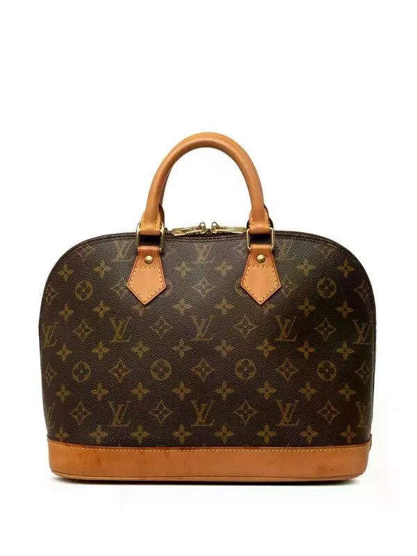 LOUIS VUITTON 1998 Monogram Alma Pm Handbag - Brown