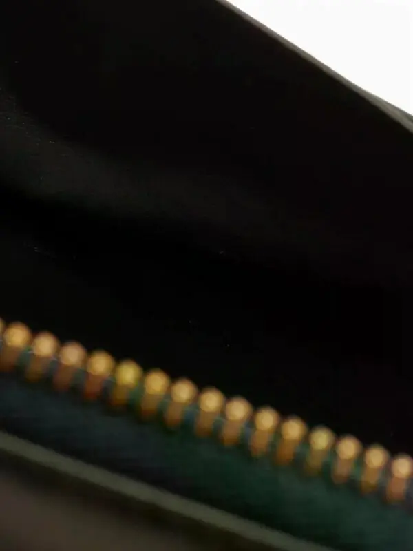Comme Des Garçons Zip-around Leather Wallet