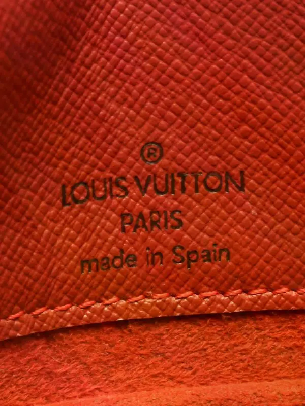 LOUIS VUITTON Damier Ebene Musette Tango Shoulder Bag - Brown