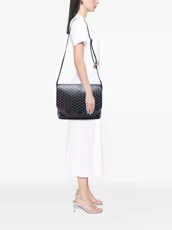 Goyard 2018 Goyardine Capetien Mm Messenger Bag Crossbody Bag - Blue