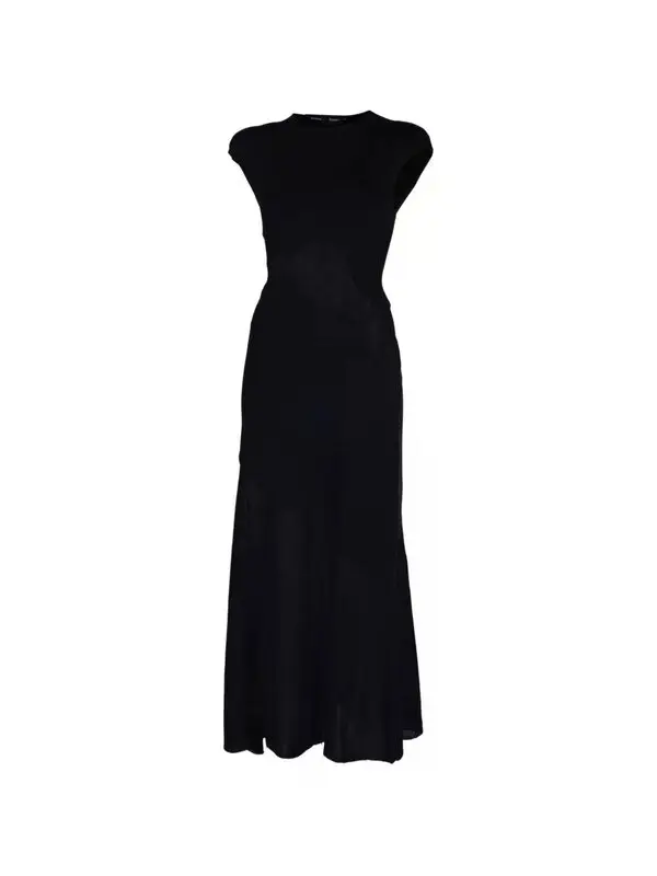 Proenza Schouler Maissa Mesh-panel Maxi Dress - Black
