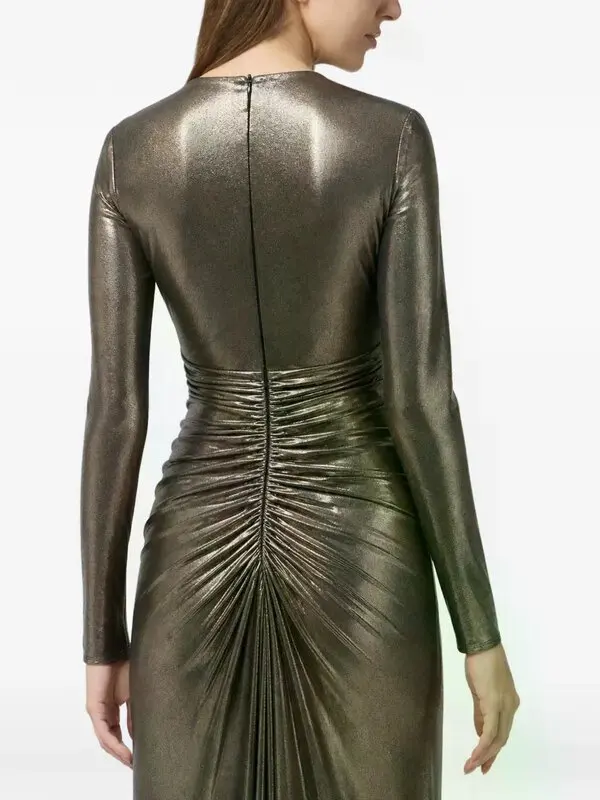 Philipp Plein Shiny Long Dress