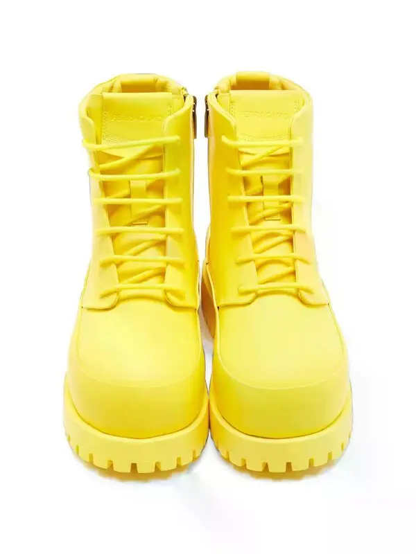 FERRAGAMO Fede Combat Boots