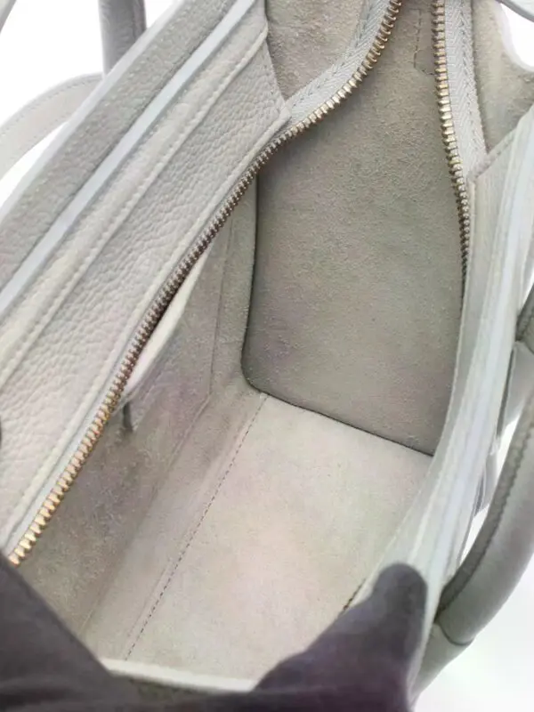 Celine 2020 Nano Leather Luggage Tote Satchel
